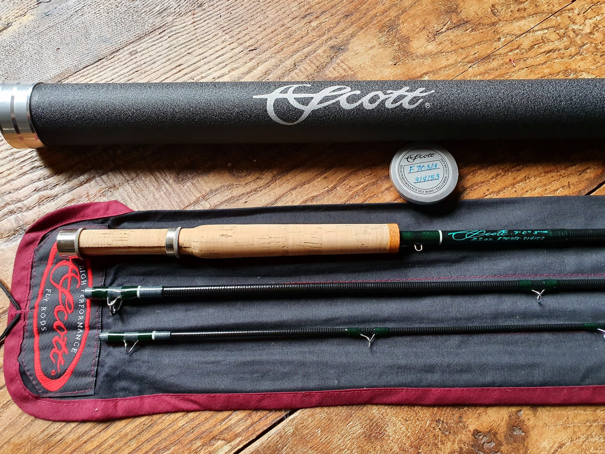 Scott F 703/3 7'0" # 3 (3pcs.) - Classiccane